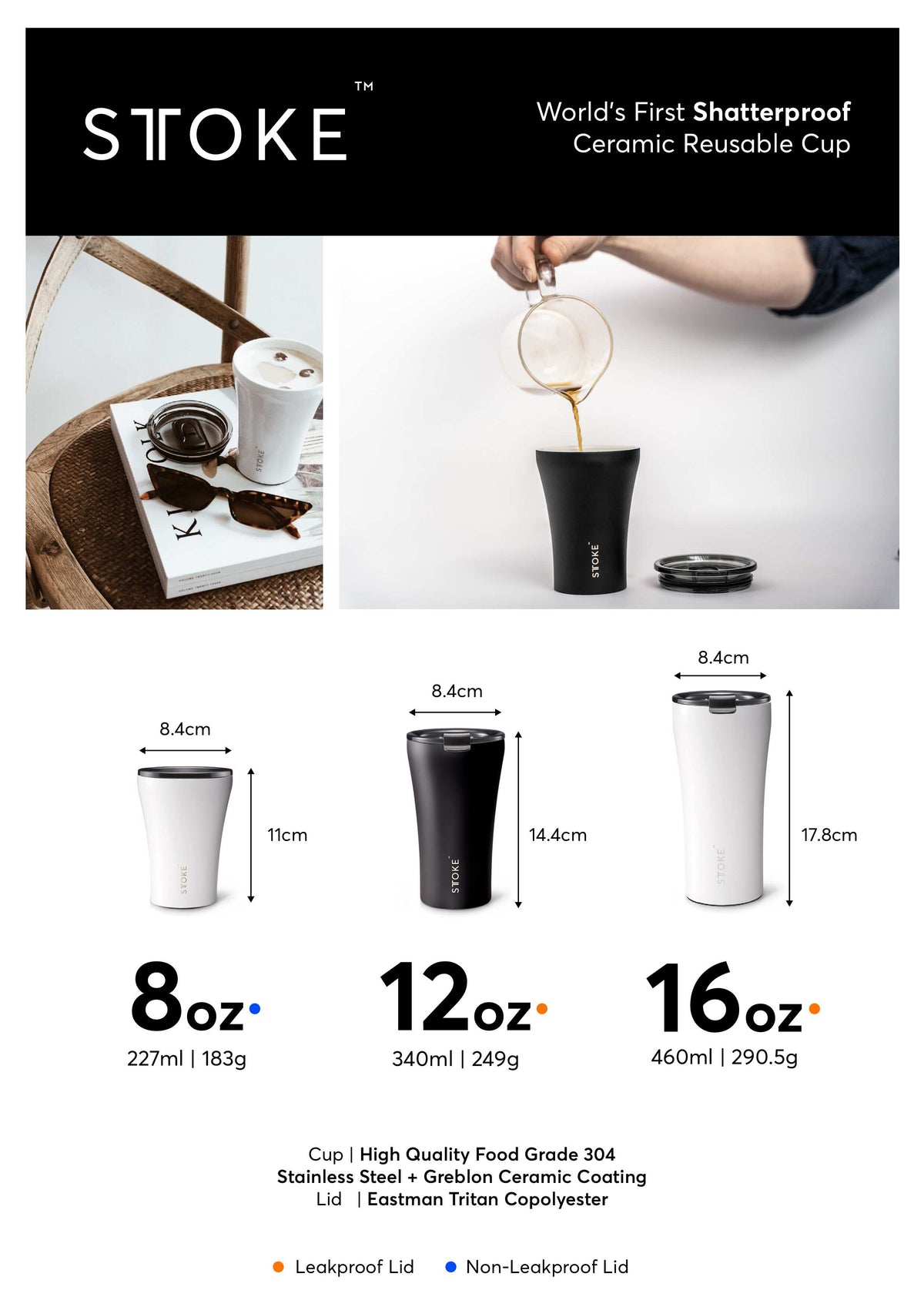STTOKE: Your Sustainable Ceramic Reusable Cup | Urban Traveller & Co.
