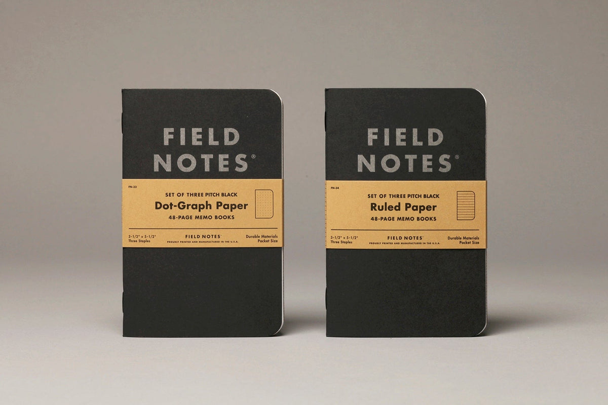 Field Notes: Notebooks & Memo Books | Urban Traveller & Co.