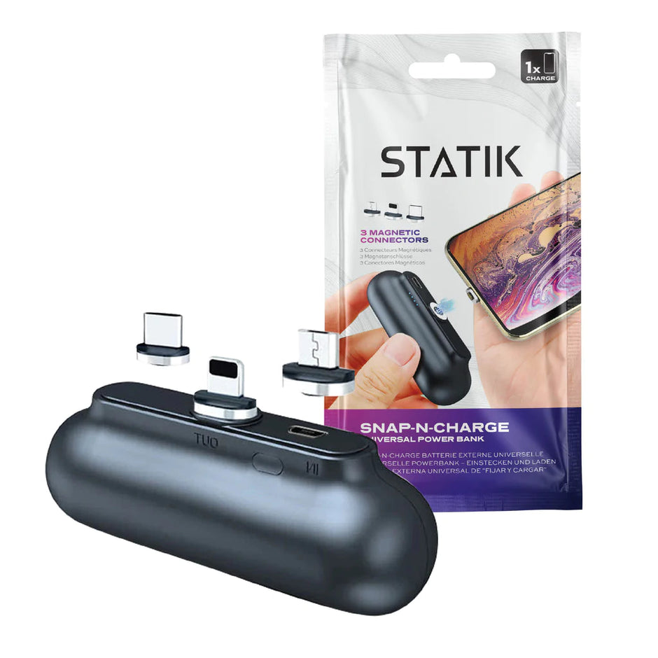 Keysmart Statik Snap N Charge Universal Power Bank