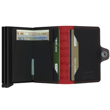 Secrid Twinwallet Fuel - Premium Leather RFID Wallet | Double Card Capacity